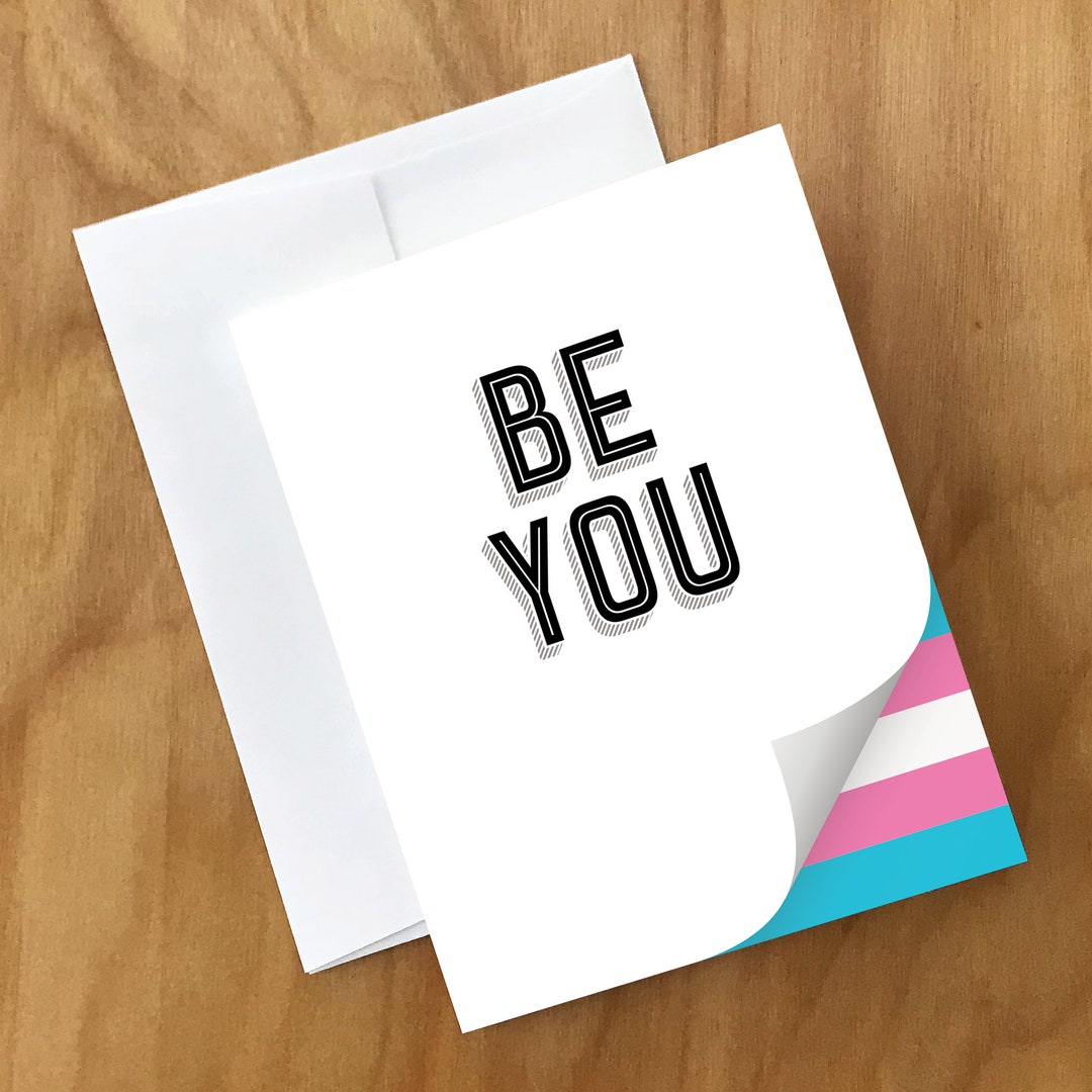 Transgender Support Card TRNS5CRD - Etsy