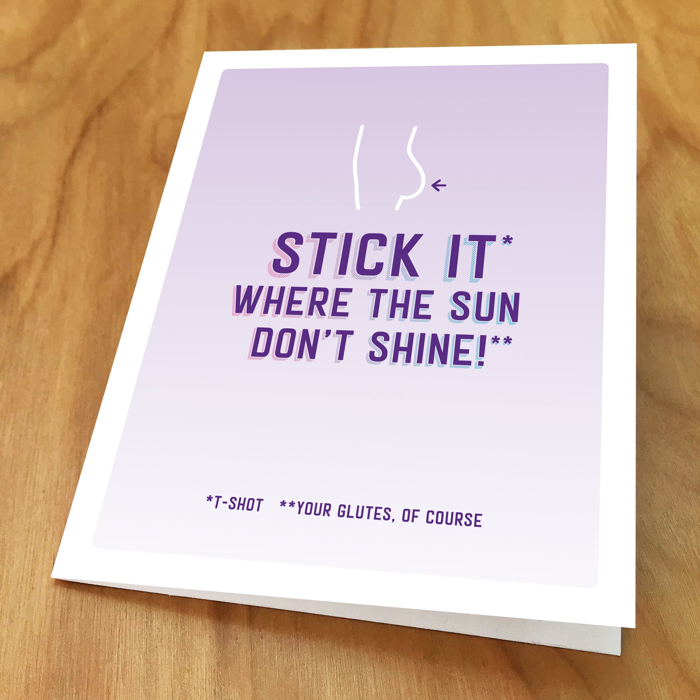 First Testosterone Shot Card FTM9CRD - Etsy