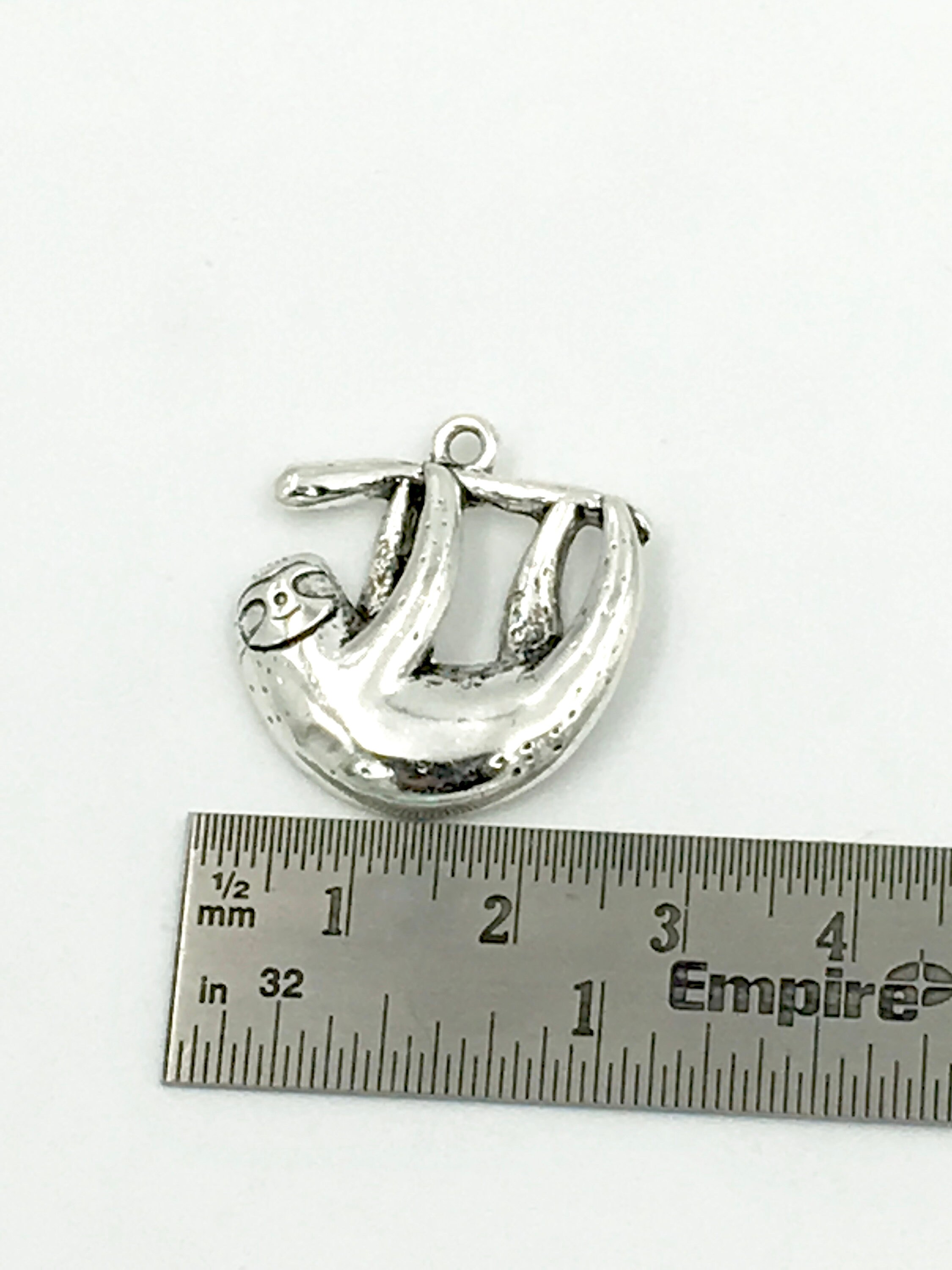 Sloth Charm Pendant. Animal Charm. Sloth Lovers Pendant. Sloth Jewelry ...