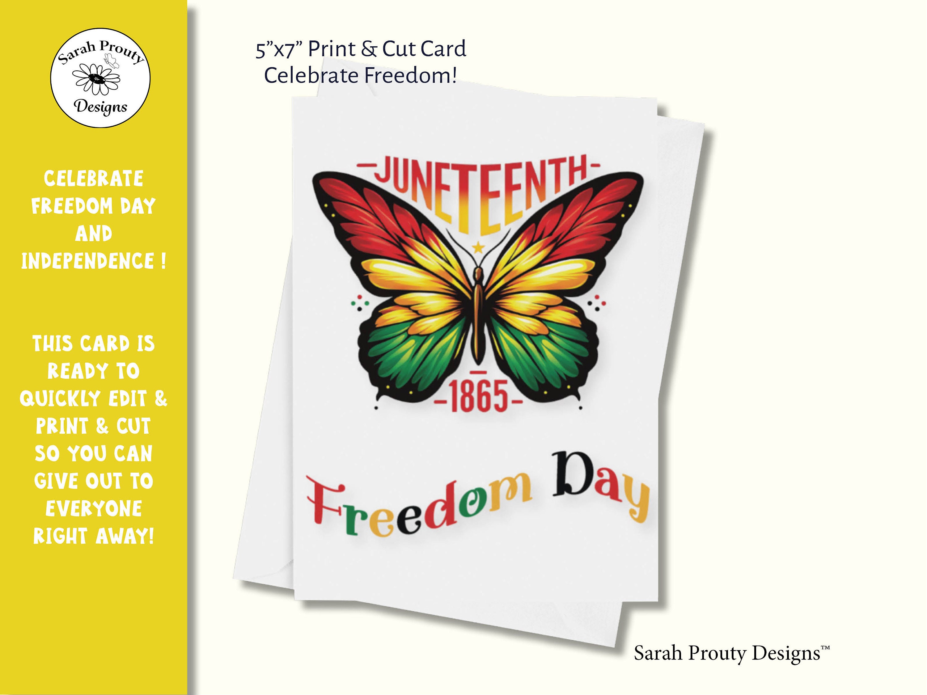 Freedom Day, Juneteenth, Digital Download, Independent AF, Downloadable ...