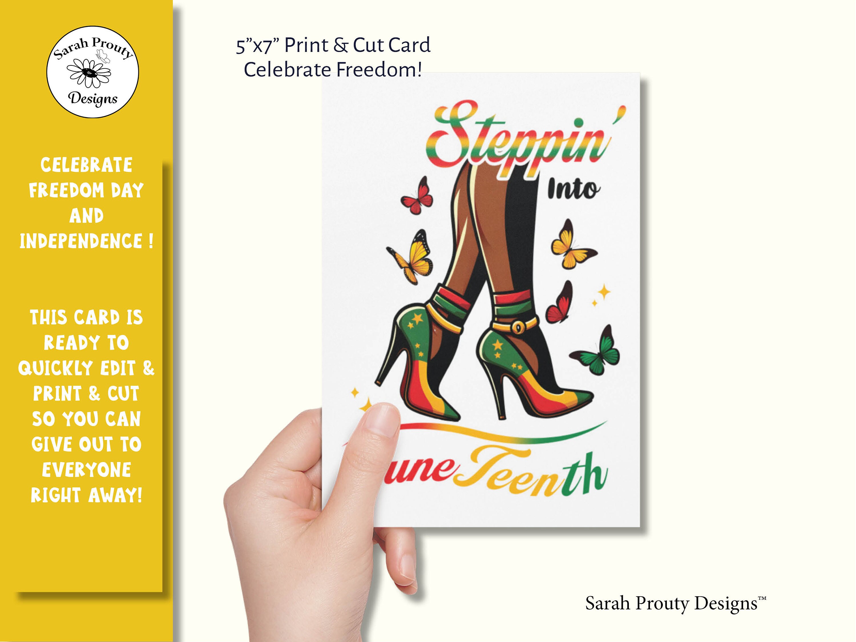 Freedom Day, Juneteenth, Digital Download, Independent AF, Downloadable ...