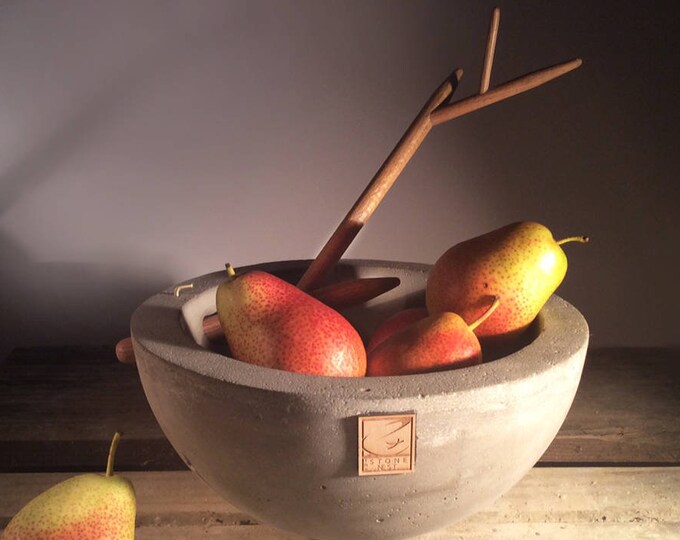 Rustic Stone Bowl Minimalist Wabi Sabi Farmhouse Decor - Etsy