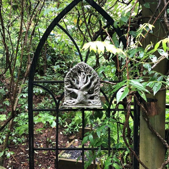 Large Bas Relief Oak Tree Garden Sculpture Tile Architectural - Etsy