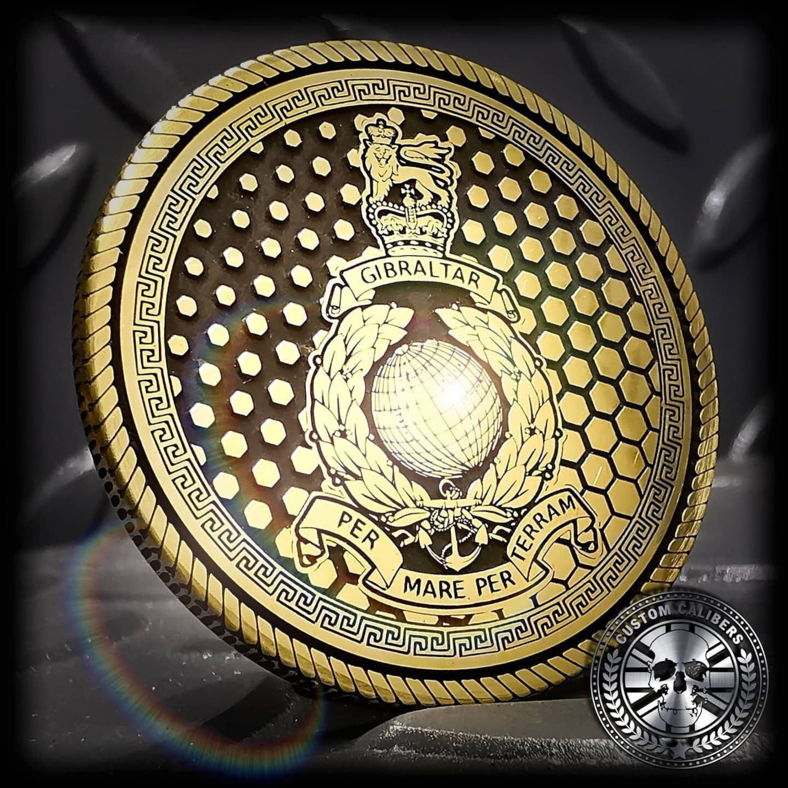 Solid Brass EDC Coin Custom Engraved Challenge Coin 40mm - Etsy UK