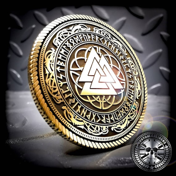 Solid Brass EDC Coin Custom Engraved Challenge Coin 40mm - Etsy