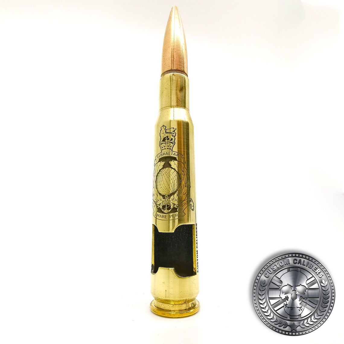 50 Cal Bullet Bottle Opener Made From Real 50 Caliber Bullet | Etsy