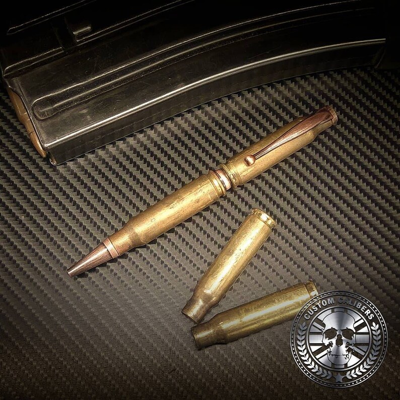 308 Bullet pen 7.62 Bullet Pen handmade from real fired | Etsy