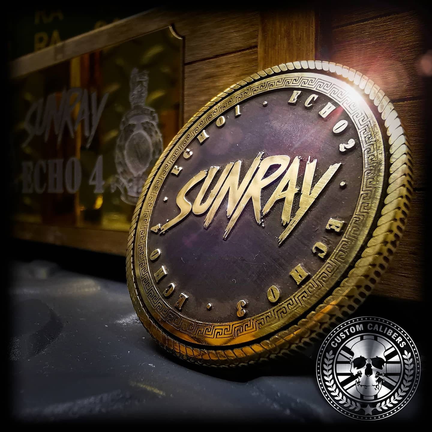 Solid Brass EDC Coin Custom Engraved Challenge Coin 40mm - Etsy UK