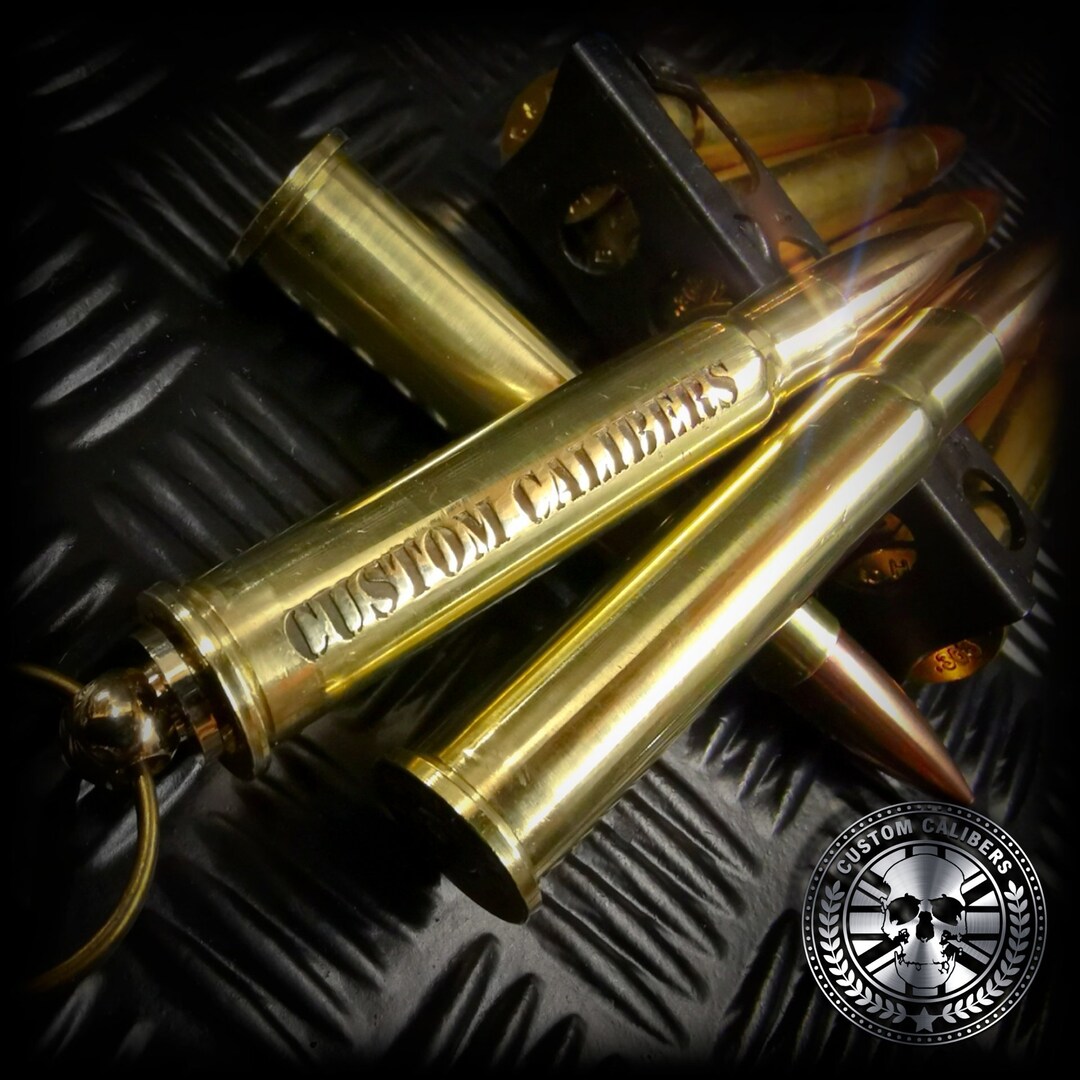 Real .303 British Bullet Key Ring is Perfect Engraved Man Gift ...