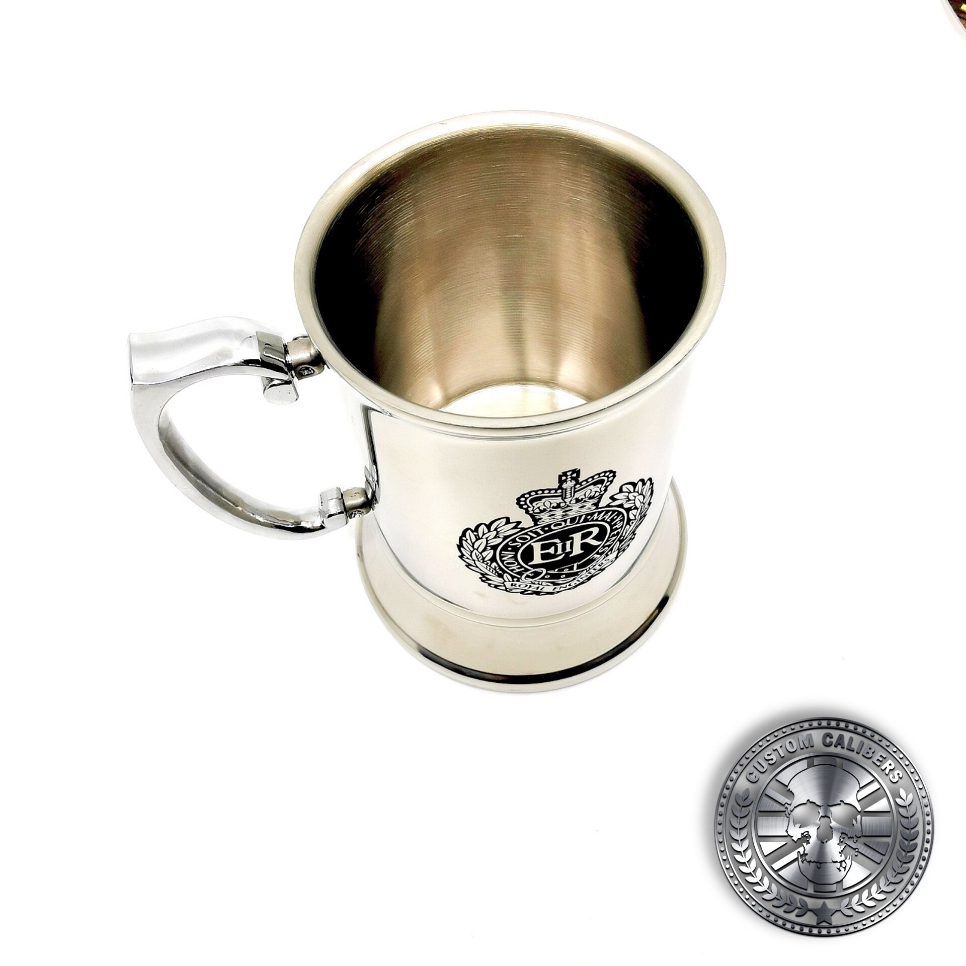 Personalised Steel Tankard Custom Metal Tankard Silver | Etsy
