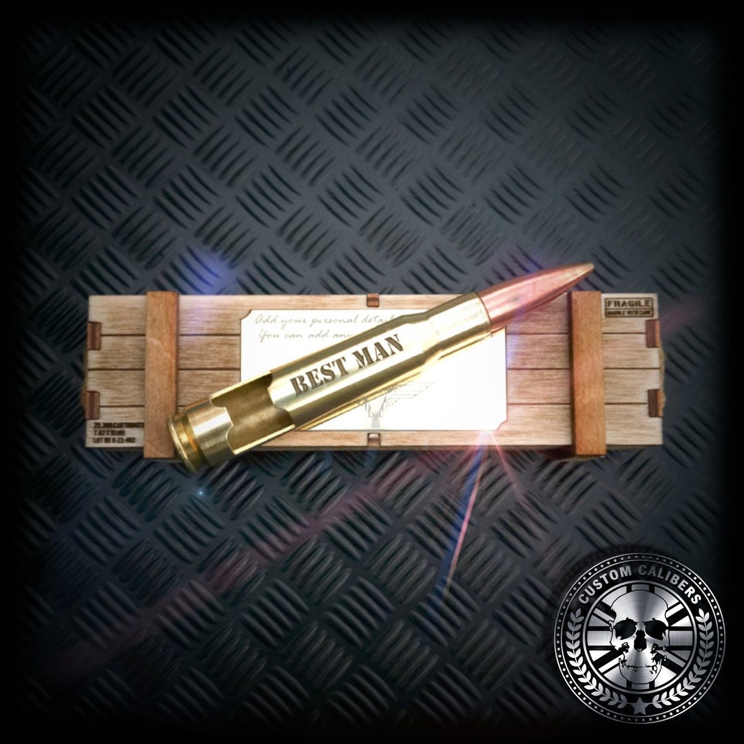 50 Cal Bullet Bottle Opener Made From Real 50 Caliber Bullet - Etsy