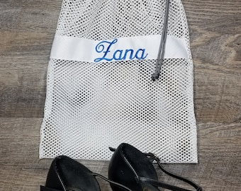 Mesh Pointe Shoe Bag - Etsy