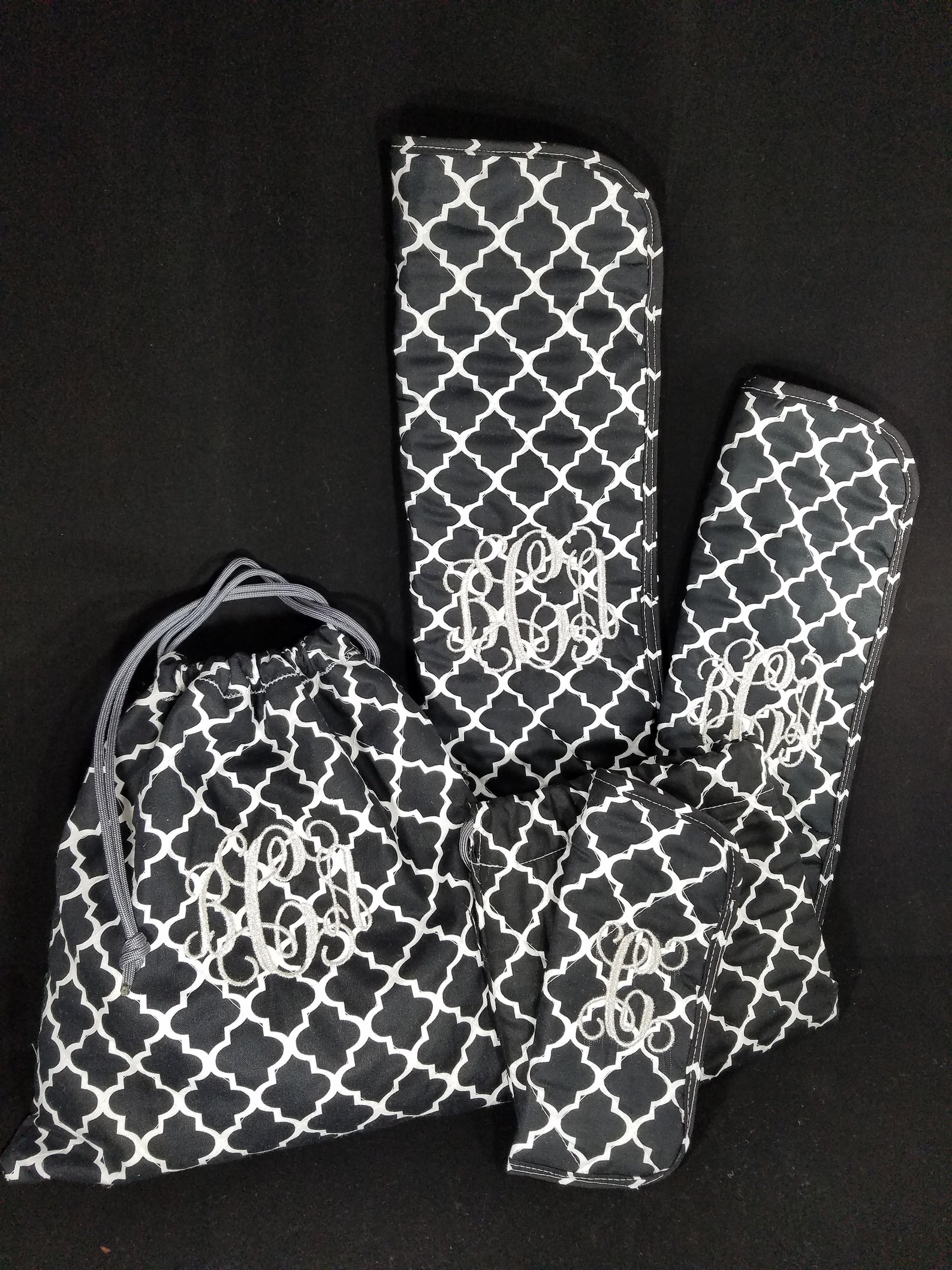 BUNDLE Reg Curling/flat Iron Bag AND Drawstring Dryer Bag | Etsy