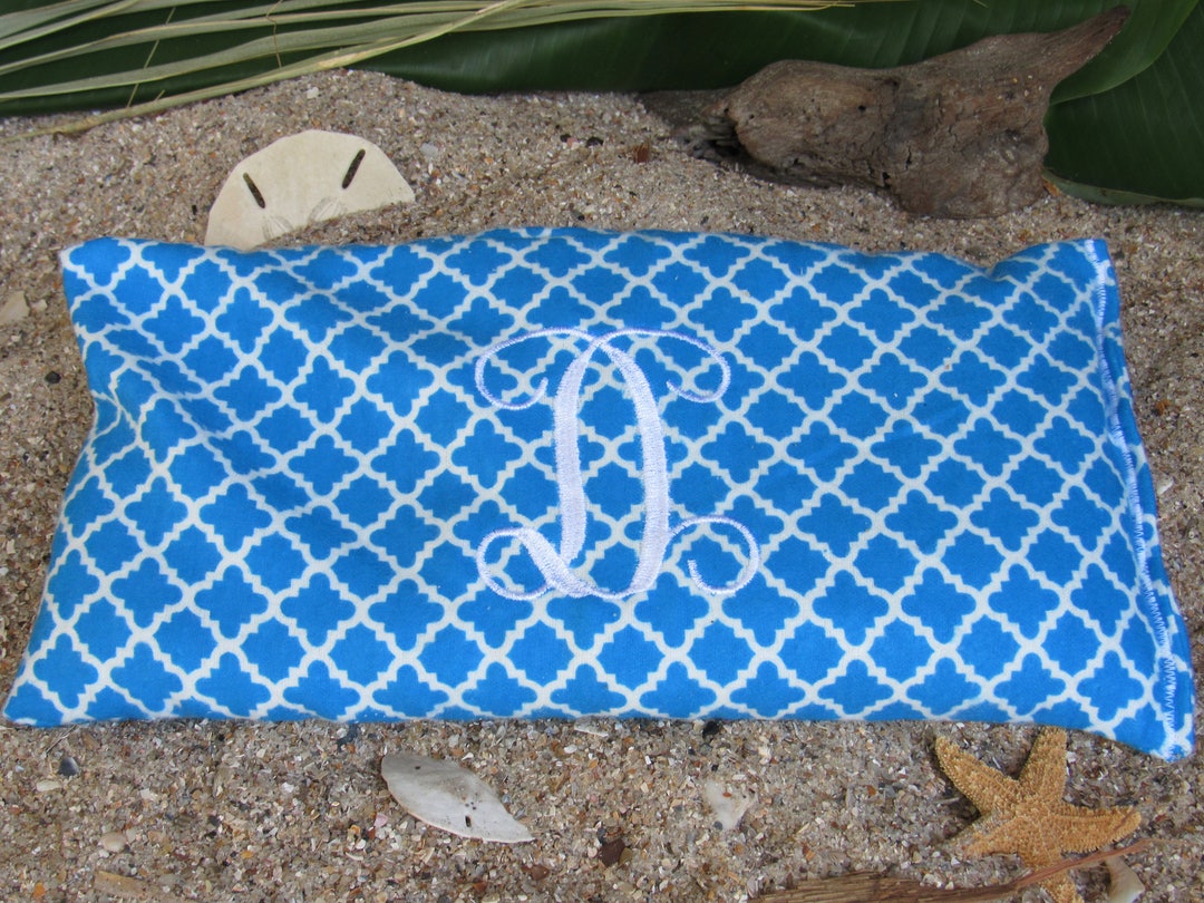 Embroidered Heat Therapy Rice Bag ROYAL Blue Hot Cold Wrap - Etsy