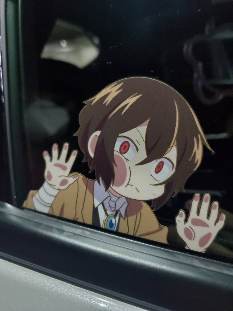 Dazai Anime Bongo Stray Dogs Wan Weeb Chibi Kawaii Sticker - Etsy