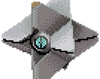 Destiny 2 Ghost Pattern - Modern Gaming Cross Stitch - Digital PDF ...