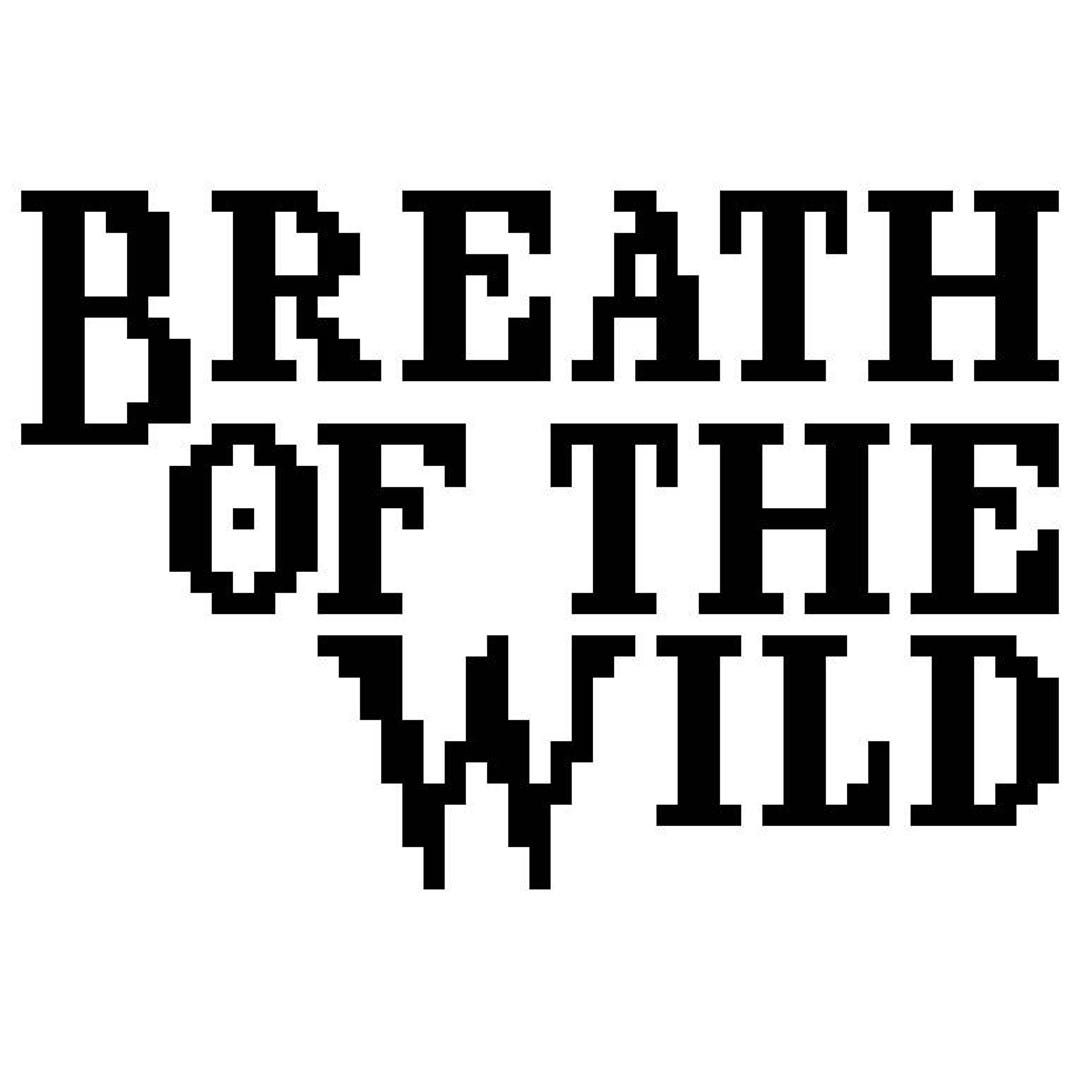 Breath of the Wild Alphabet Pattern - Etsy
