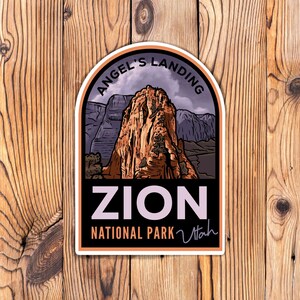 Zion National Park Sticker | Etsy