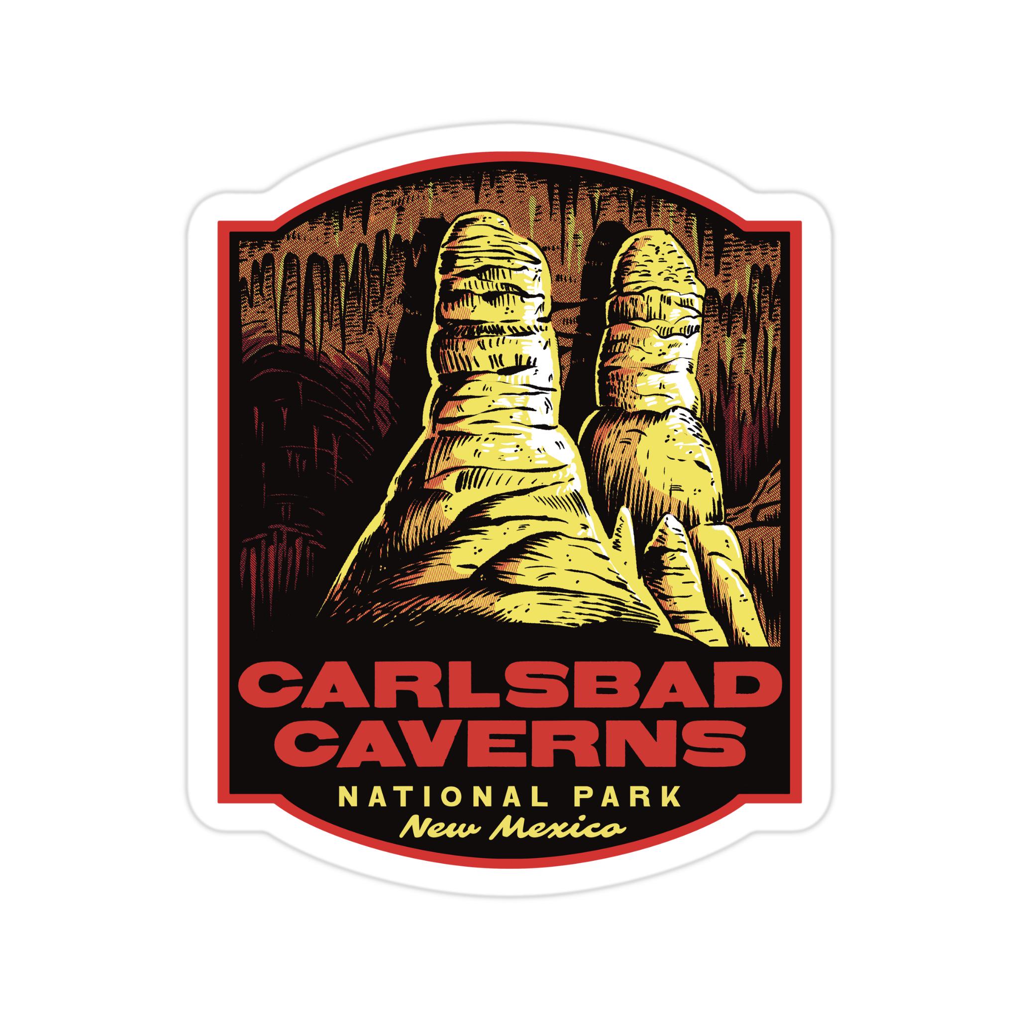 Carlsbad Caverns National Park New Mexico - Vinyl Sticker - Etsy