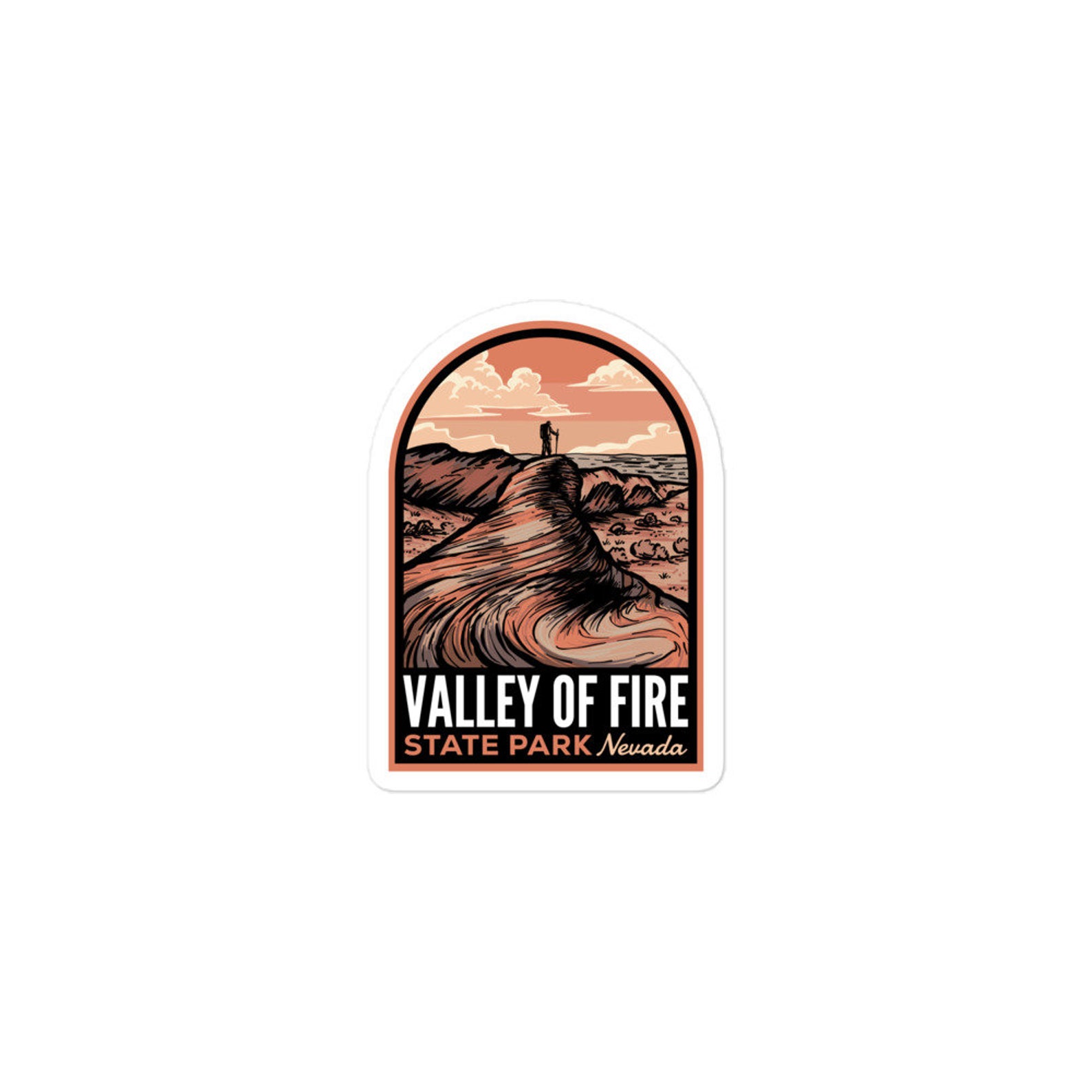 Valley of Fire State Park NV Vinyl Decal Stickers | Etsy