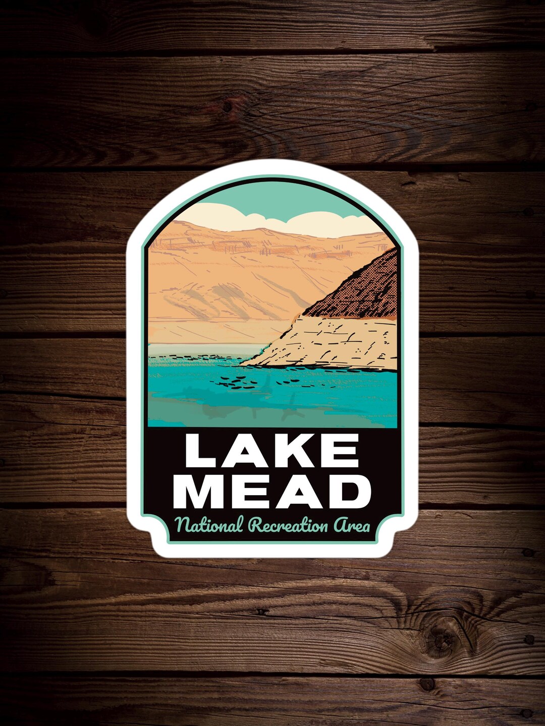 Lake Mead National Recreation Area - Vinyl Sticker - Etsy