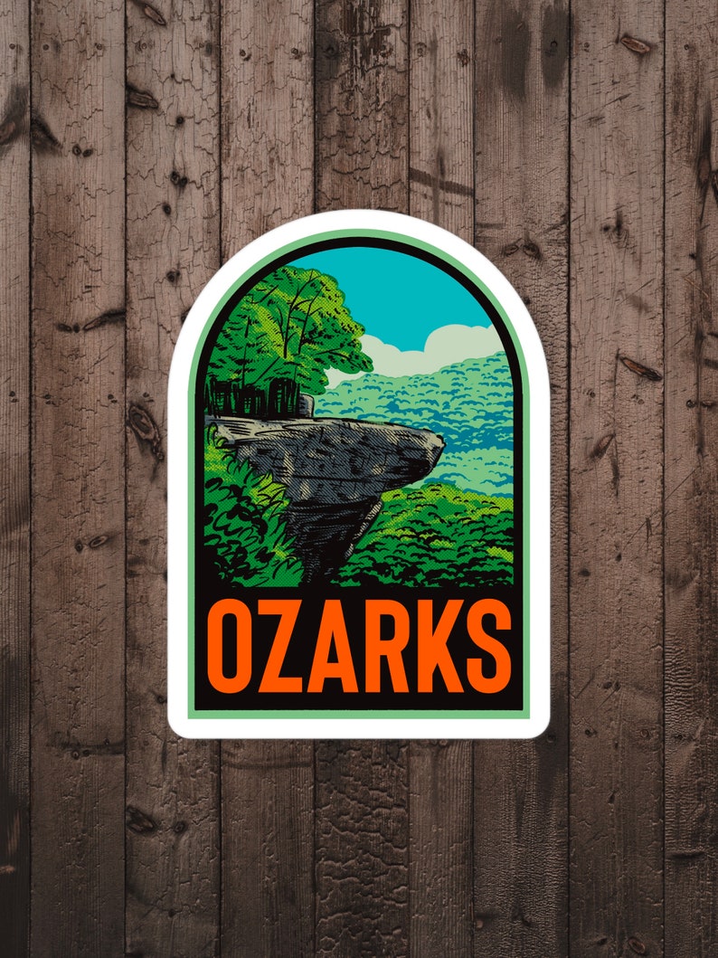 The Ozarks - Vinyl Sticker - Etsy