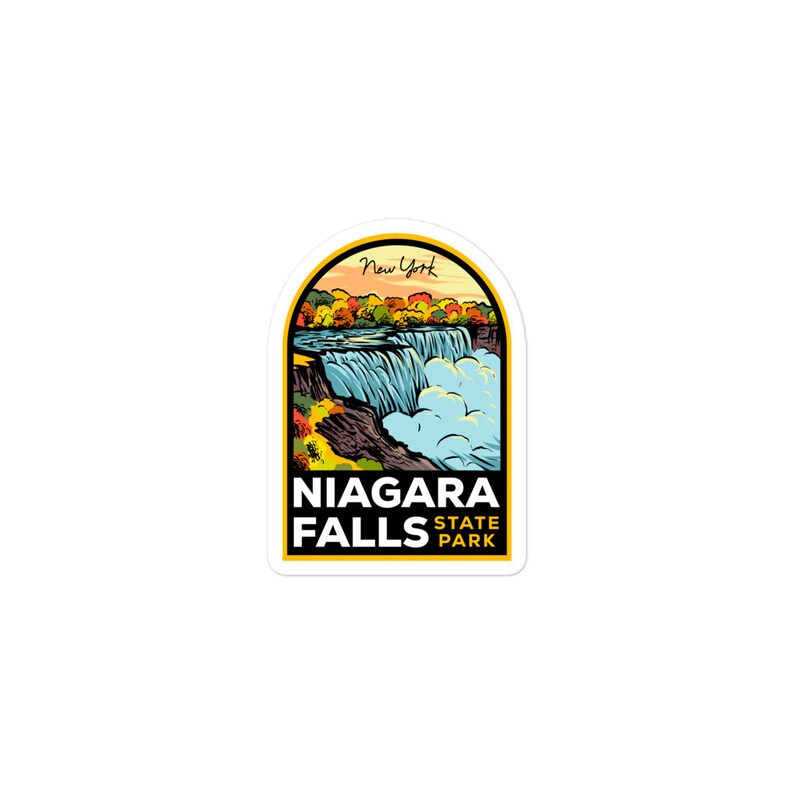 Niagara Falls State Park NY Vinyl Decal Stickers - Etsy