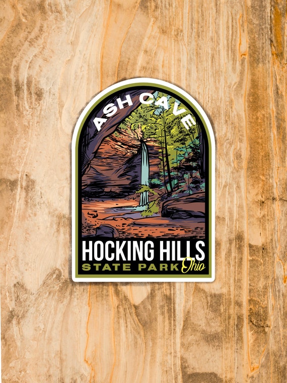 Hocking Hills State Park Ohio Sticker | Etsy