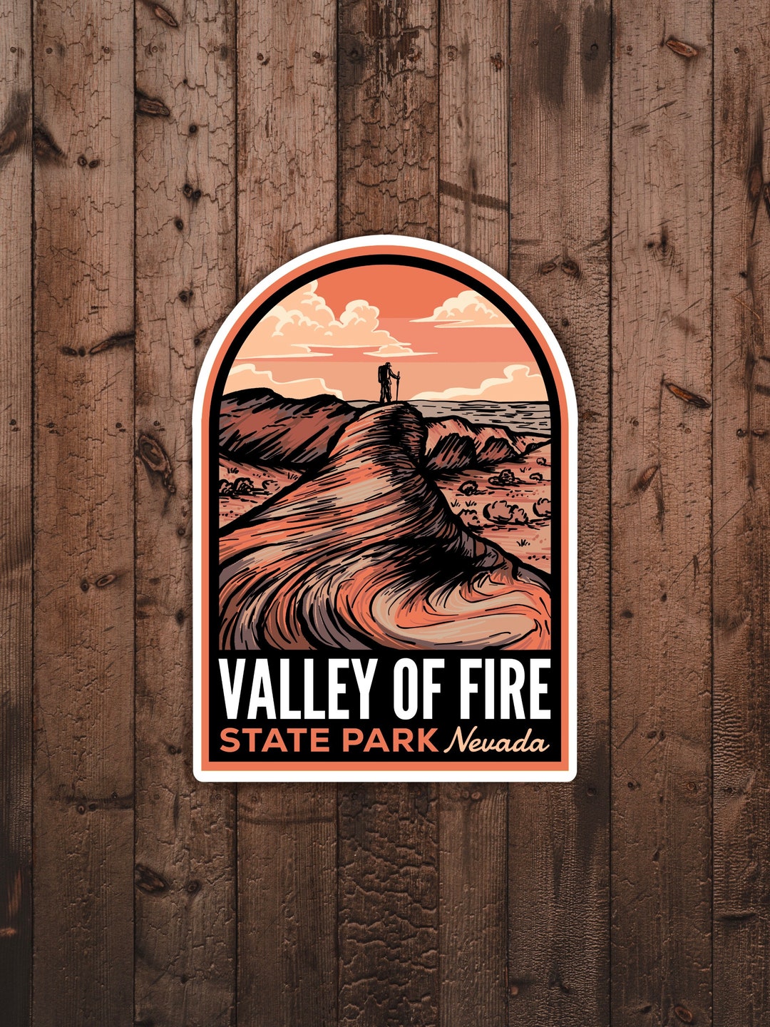 Valley of Fire State Park NV Vinyl Decal Stickers - Etsy