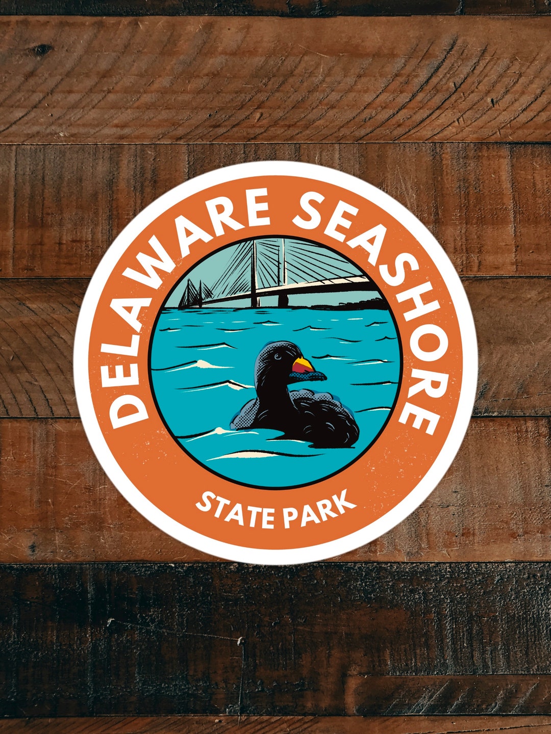 Delaware Seashore State Park - Vinyl Sticker - Etsy