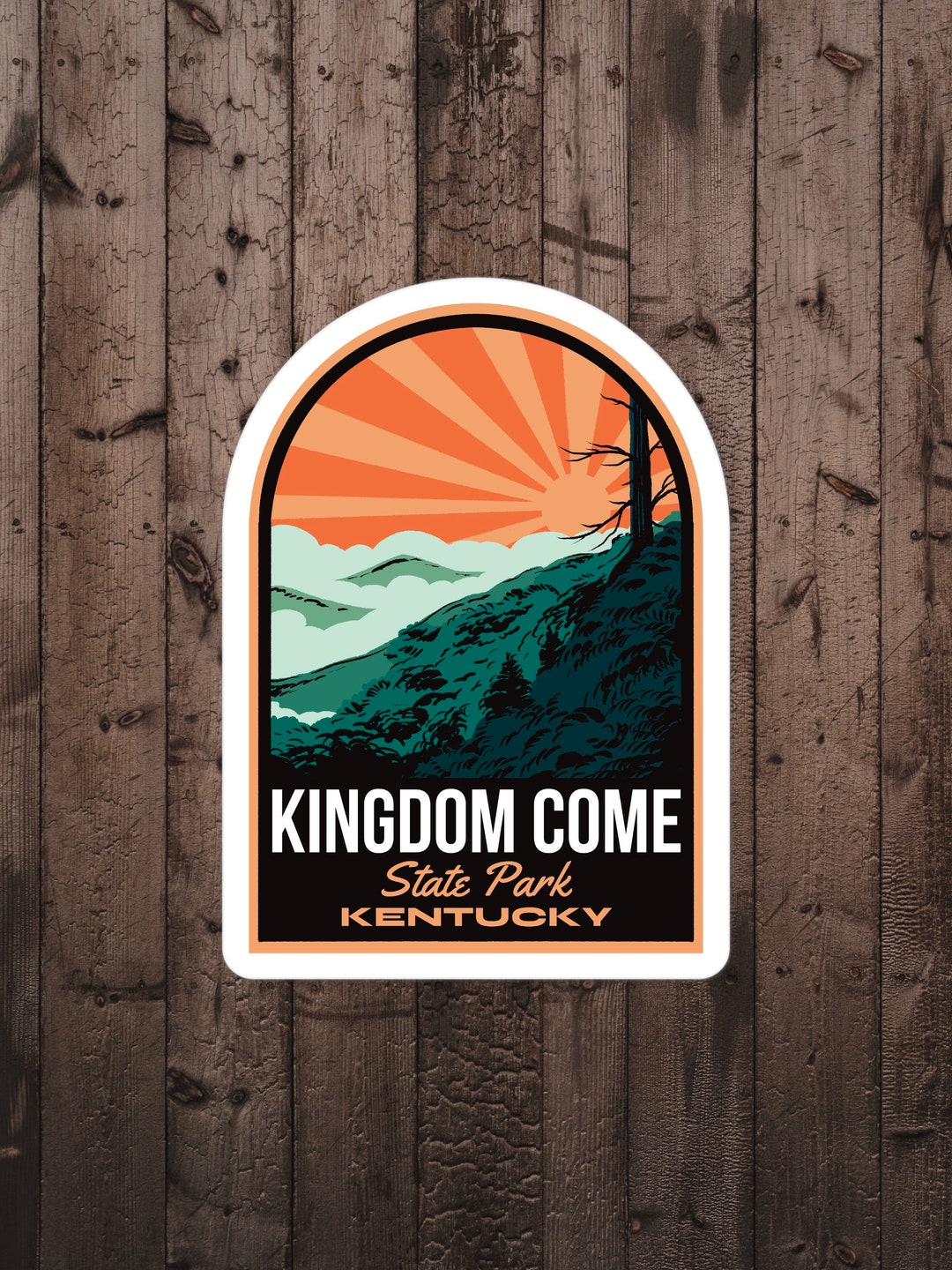 Kingdom Come State Park KY - Vinyl Sticker - Etsy