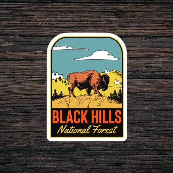 Black Hills National Forest Sticker - Etsy