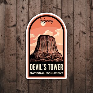 Devils Tower National Monument Sticker - Etsy