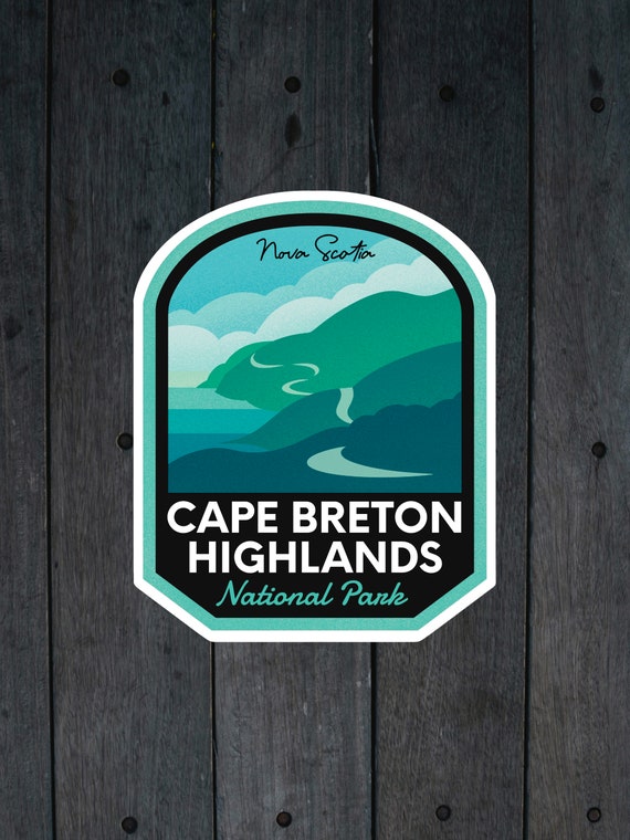 Cape Breton Highlands National Park Sticker - Etsy