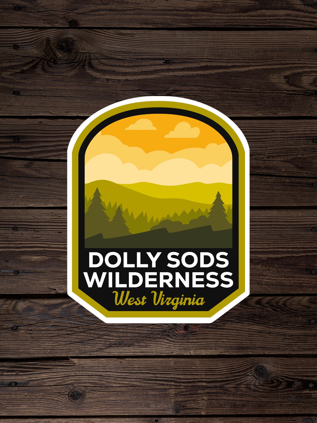 Dolly Sods Wilderness West Virginia Sticker - Etsy