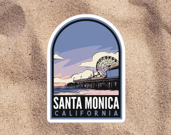 Vintage 1960's Style Pin-up Girl CA California Santa Monica Beach Retro ...