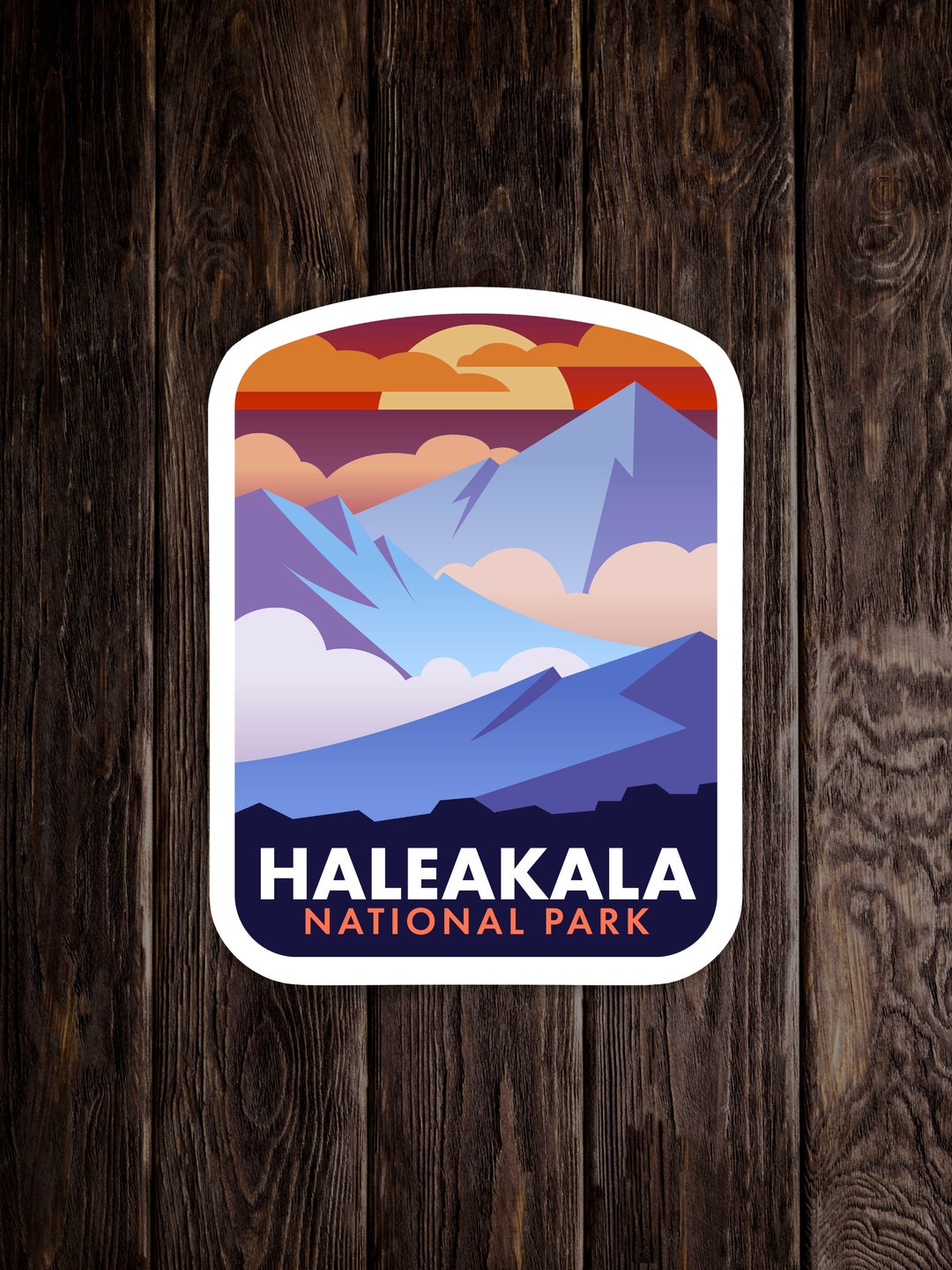 Haleakala National Park Sticker - Etsy
