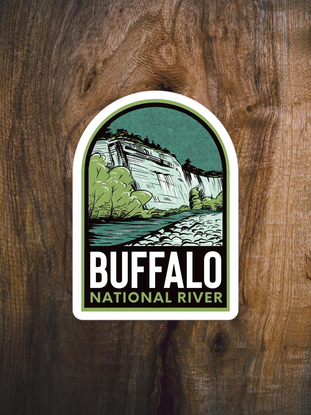 Buffalo National River - Vinyl Sticker - Etsy