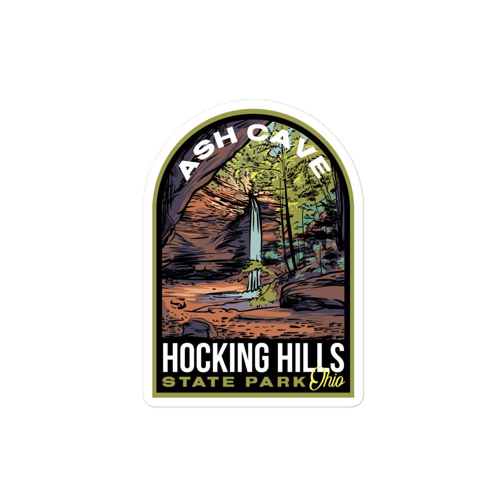 Hocking Hills State Park Ohio Sticker - Etsy