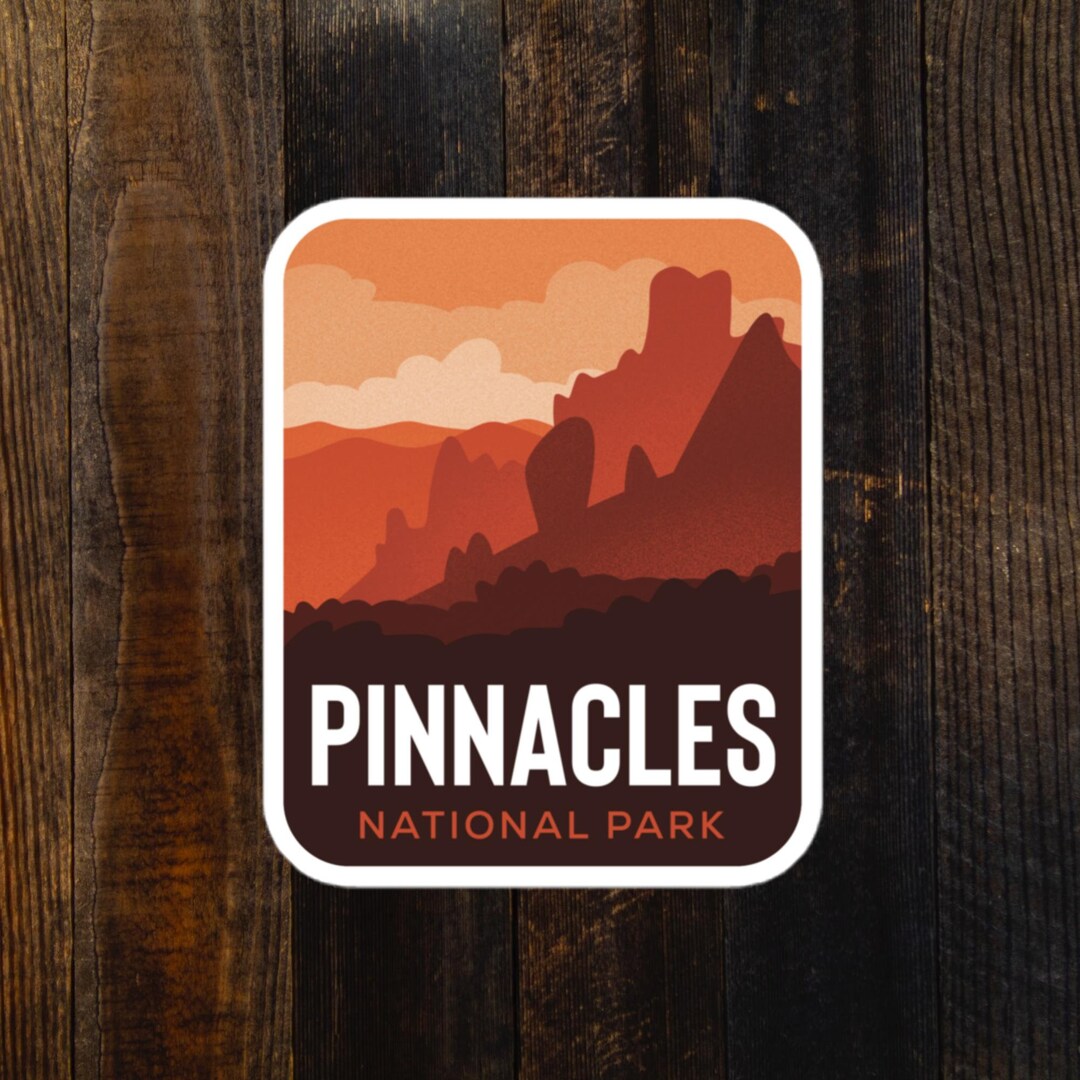 Pinnacles National Park CA Vinyl Sticker - Etsy