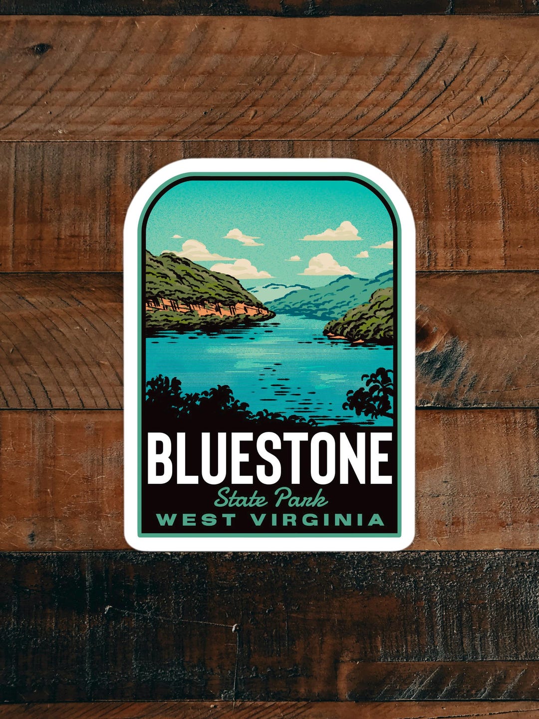 Bluestone State Park West Virginia - Vinyl Sticker - Etsy