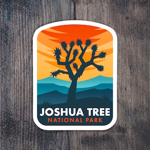 Joshua Tree National Park Sticker - Etsy