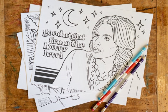 RHONY SET Printable/procreate Color Sheets | Etsy