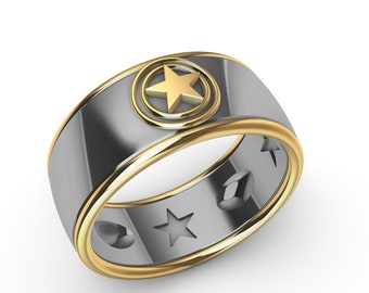 Captain America Silver Shield - Etsy