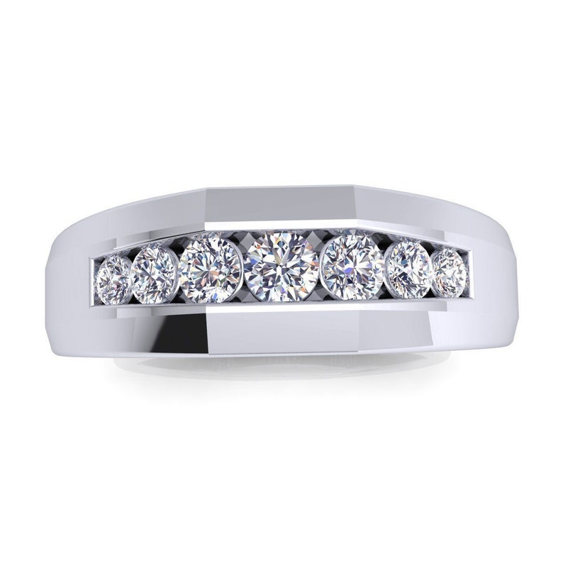 Channel Set Ring 3D CAD Model - Etsy