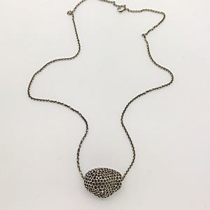 Handmade Unique Modern Abstract Silver Pendant - Etsy