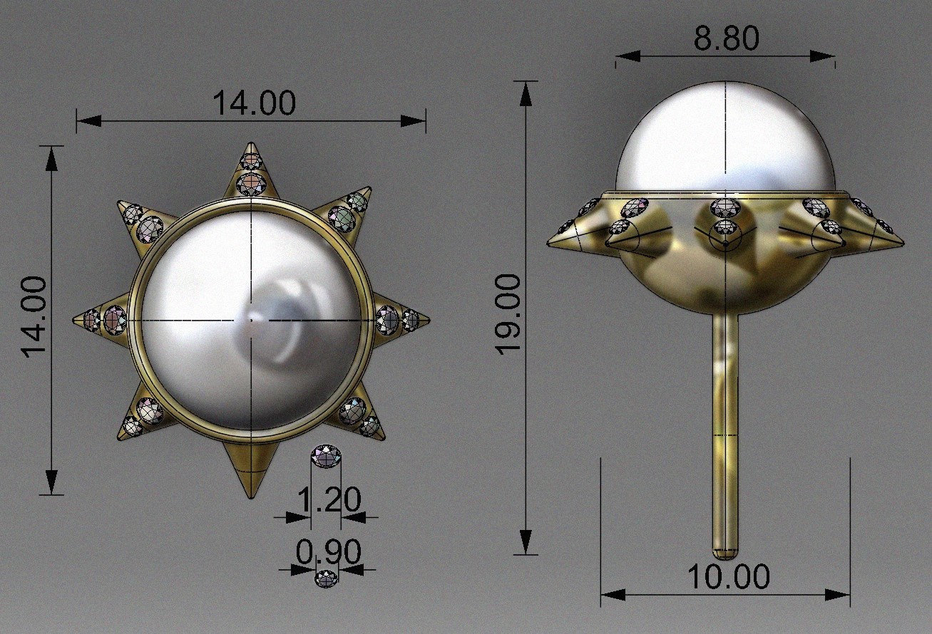 Custom 3D CAD JEWELRY Design, Modeling, 3D Printing - Etsy