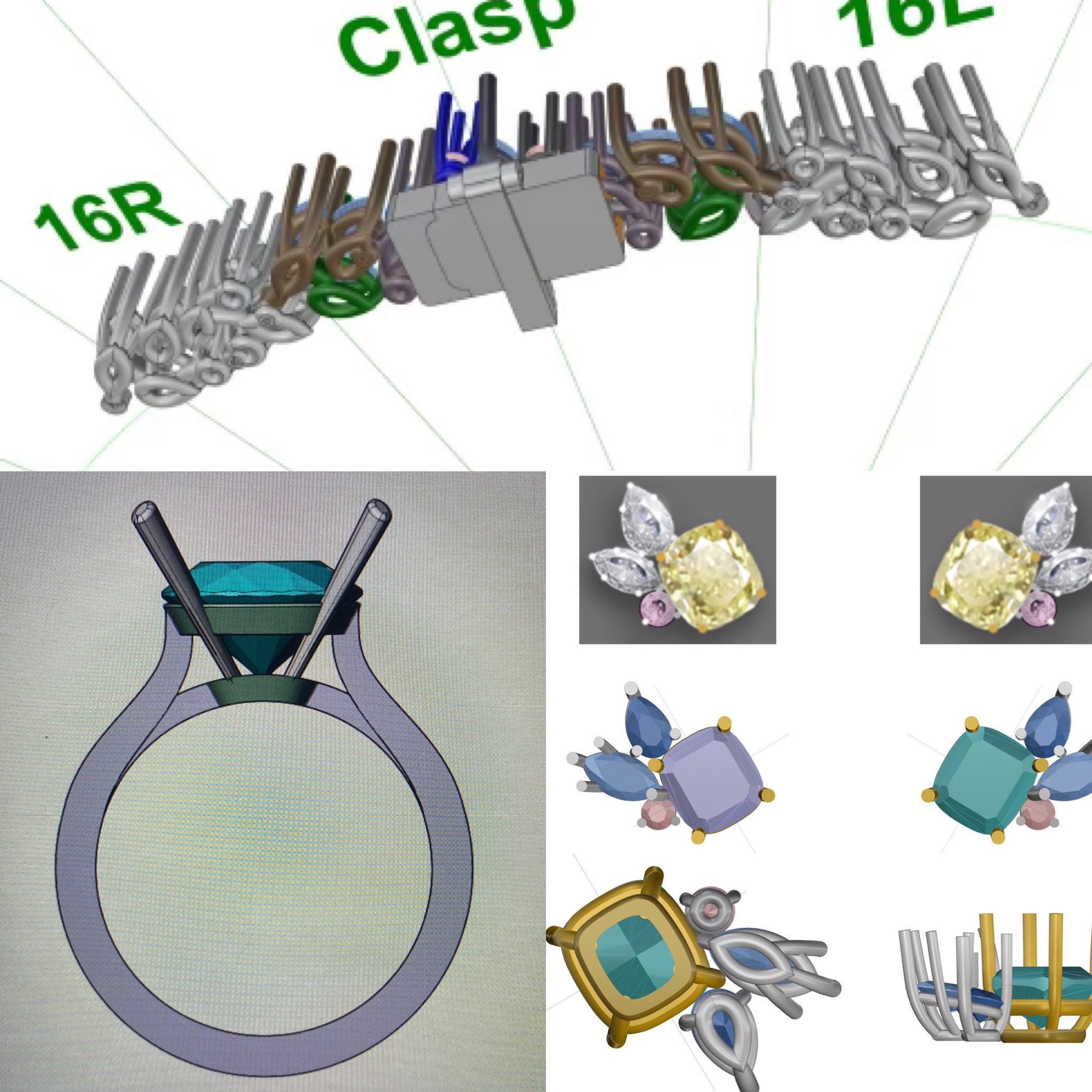 Custom 3D CAD JEWELRY Design, Modeling, 3D Printing - Etsy