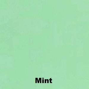 Mint Green Marine Vinyl - 9x12" Sheet - Embroidery Vinyl - Hair Bow ...
