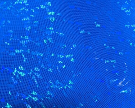 Blue Sparkle Shattered Holographic Vinyl 9x12 SHEET - Etsy